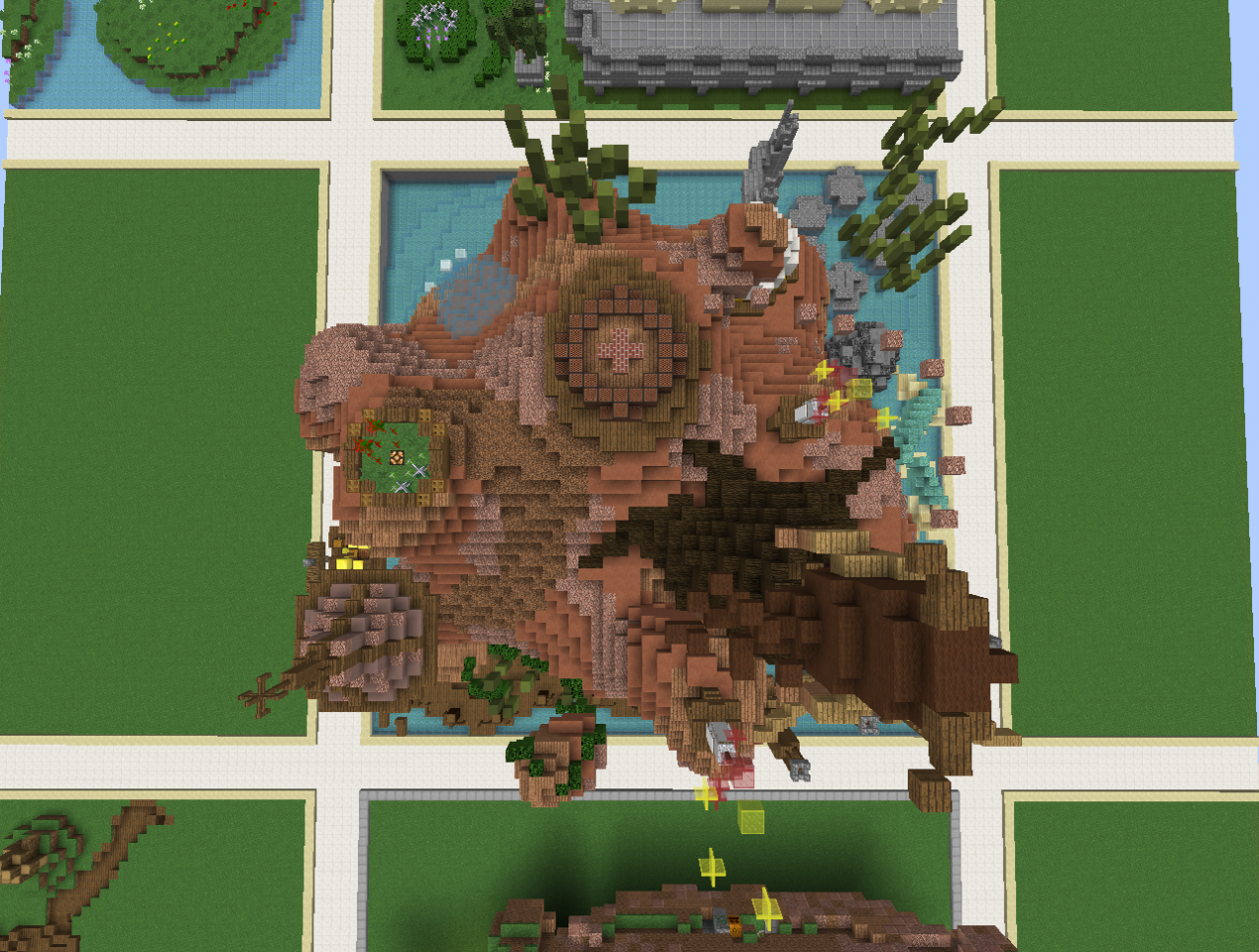 Small organic build Minecraft Map