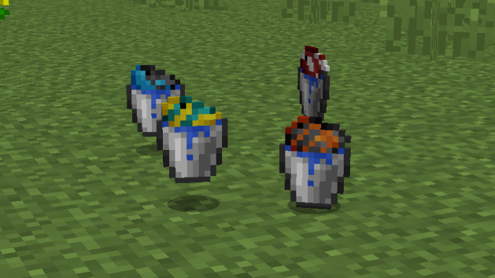 Visual Fish Buckets Minecraft Texture Pack