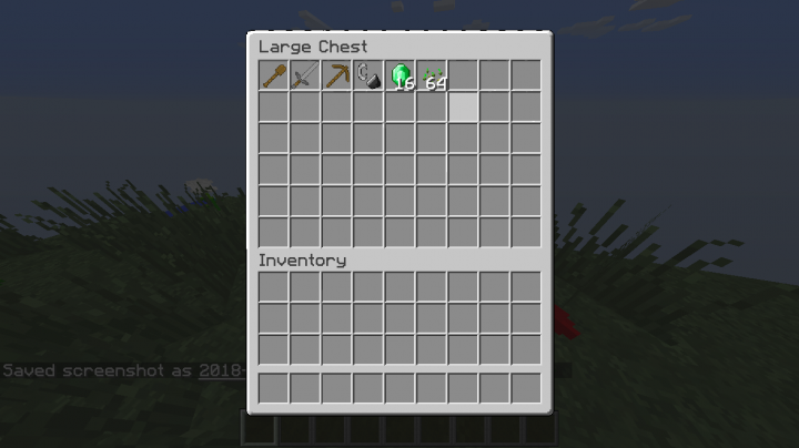 Big Skyblock Island. Minecraft Map