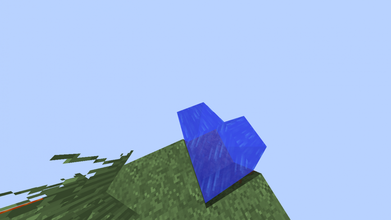 Big Skyblock Island. Minecraft Map