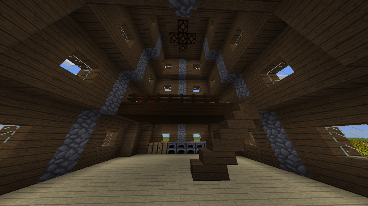 Large Farm with a Windmill Minecraft Map