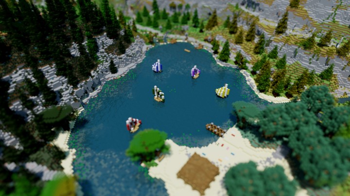 Minecraft Percy Jackson | Camp Half-Blood Minecraft Map