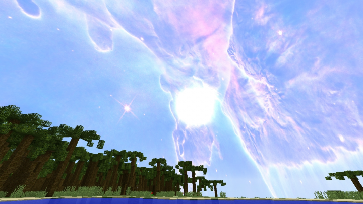 Carina Nebula Night & Day Sky Texture Pack Minecraft Texture Pack