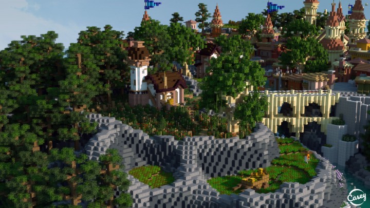 Mediterranean City Minecraft Map