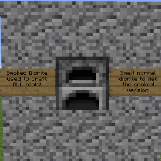 Useful Diorite! (Tools and deco blocks!) 1.12.2 Minecraft Mod