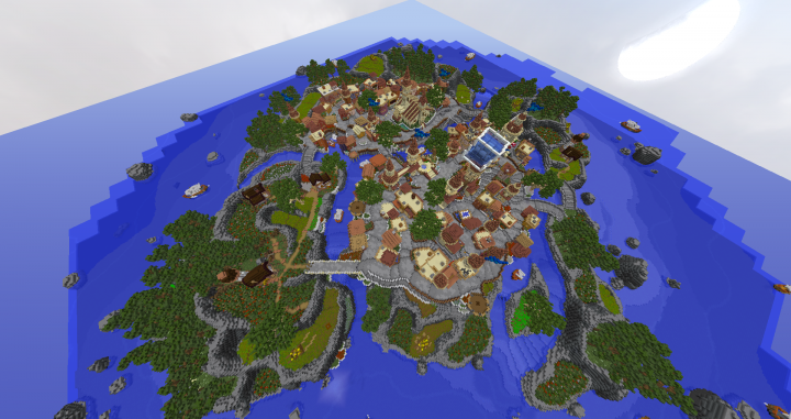 Mediterranean City Minecraft Map