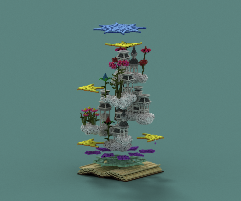 Fantasy Magical Book Minecraft Map