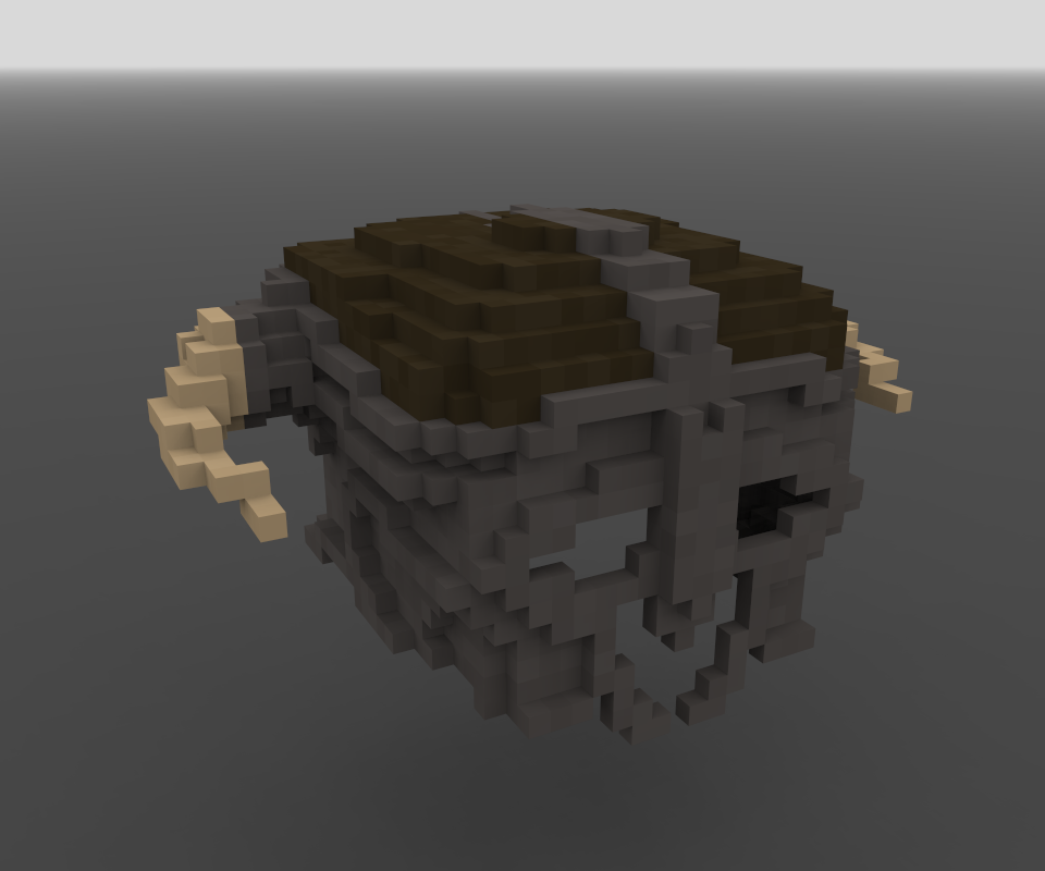 Helmet 3D Pack Minecraft Map