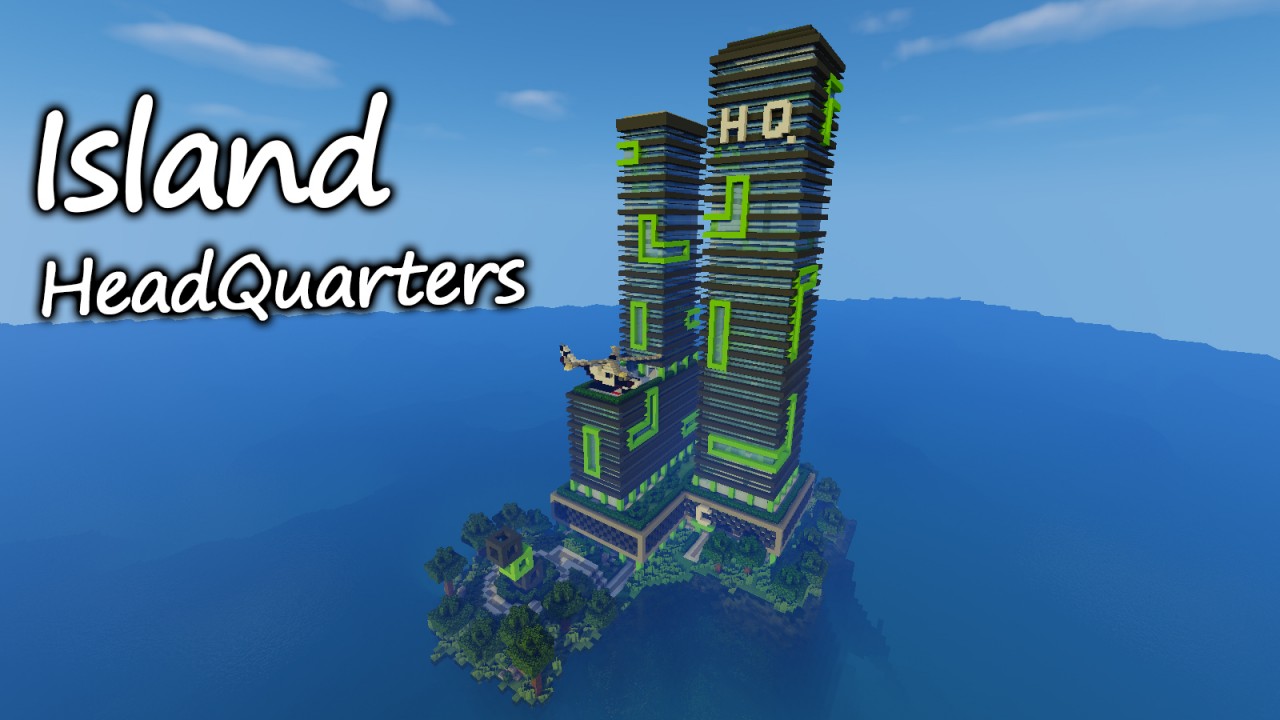 Island Headquarters Minecraft Map