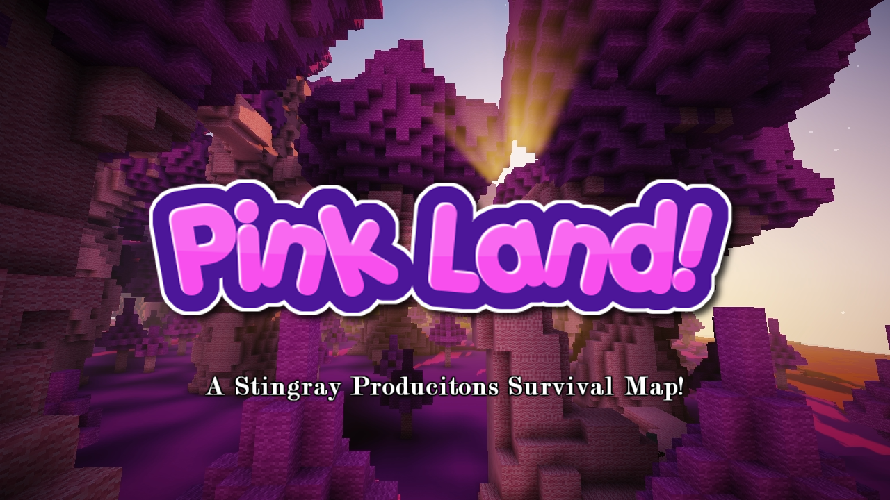 PINK LAND! A Stingray Productions Fantasy Survival Map! 1.13.1 ...