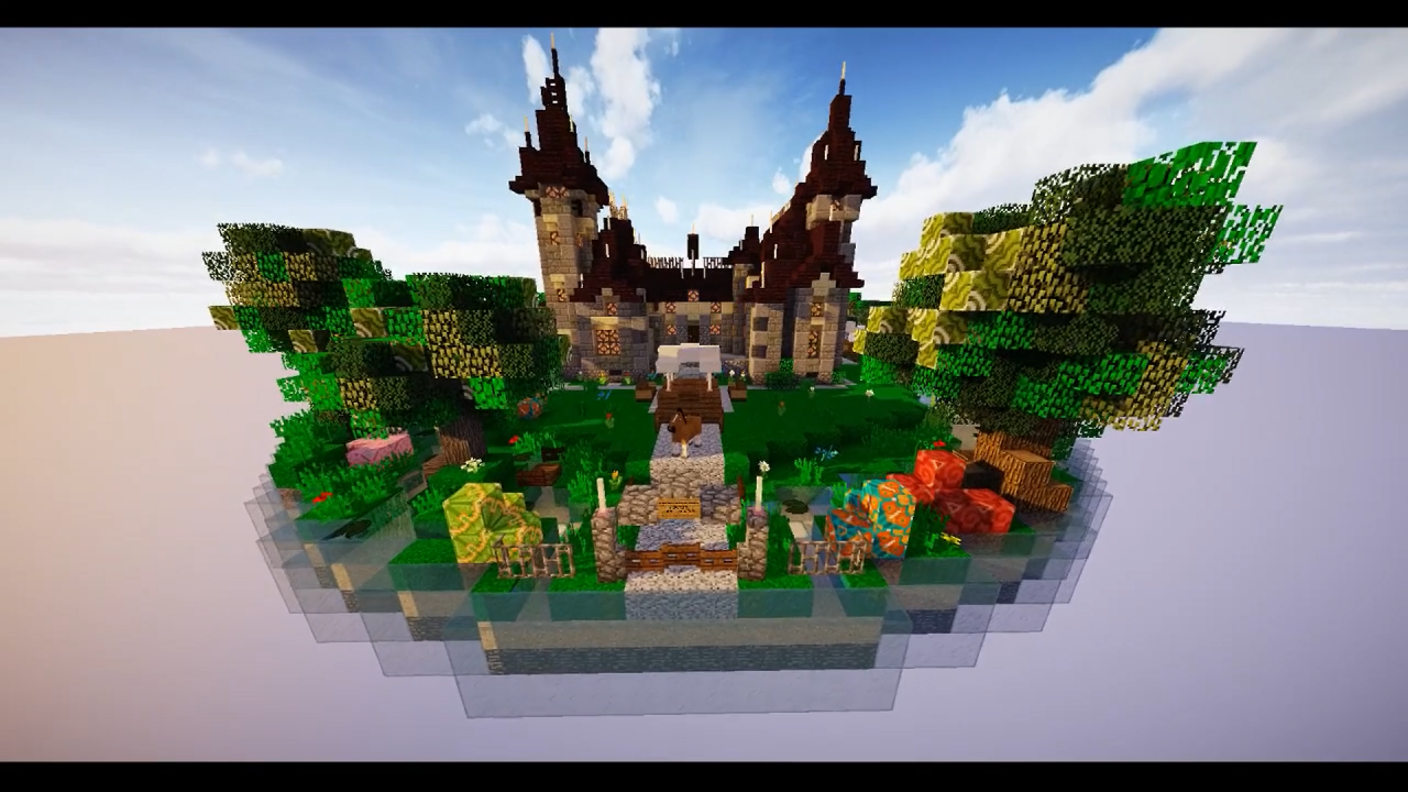 Moszna Castle Model Minecraft Map