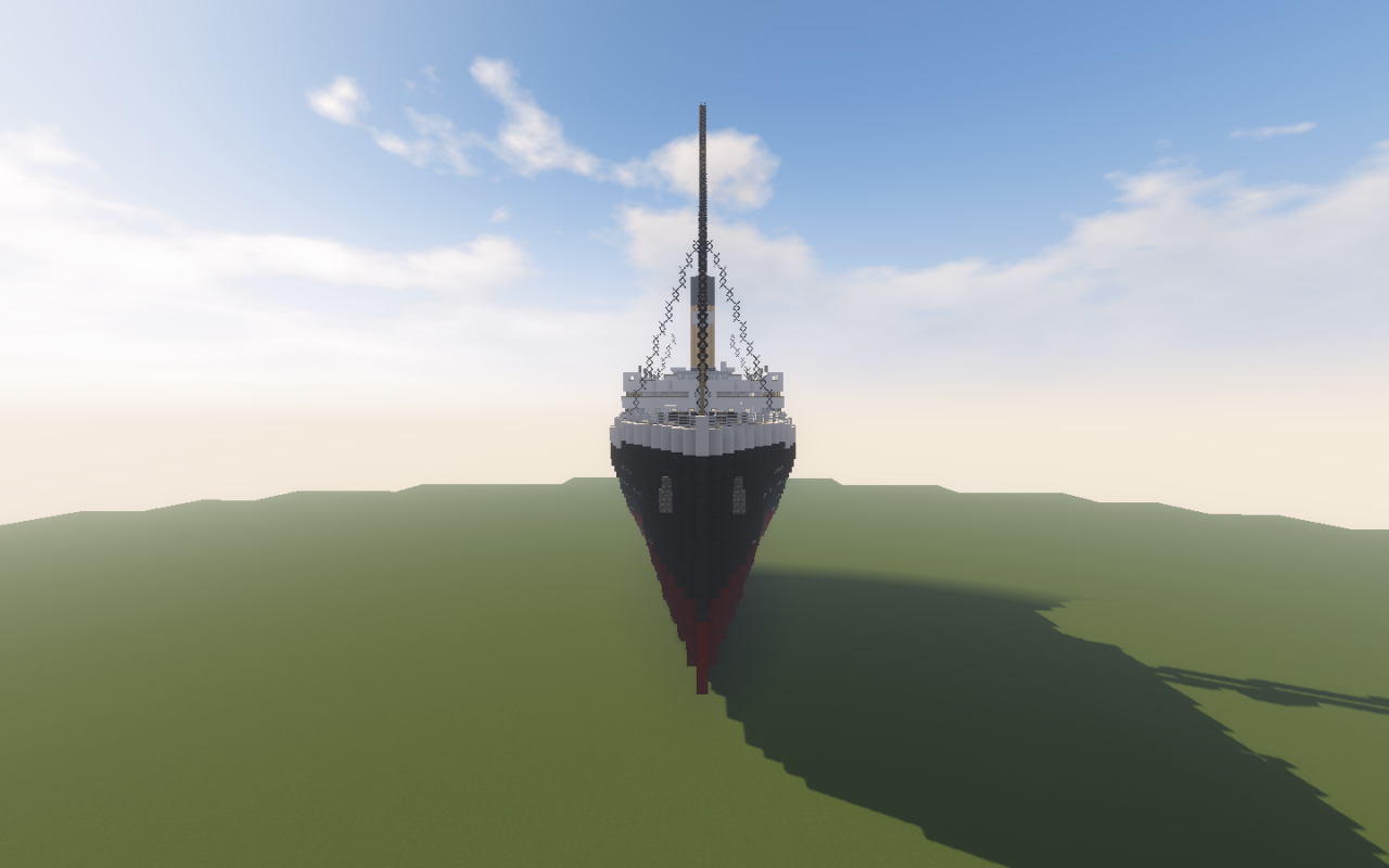 Olympic-class 1:1 Minecraft Map