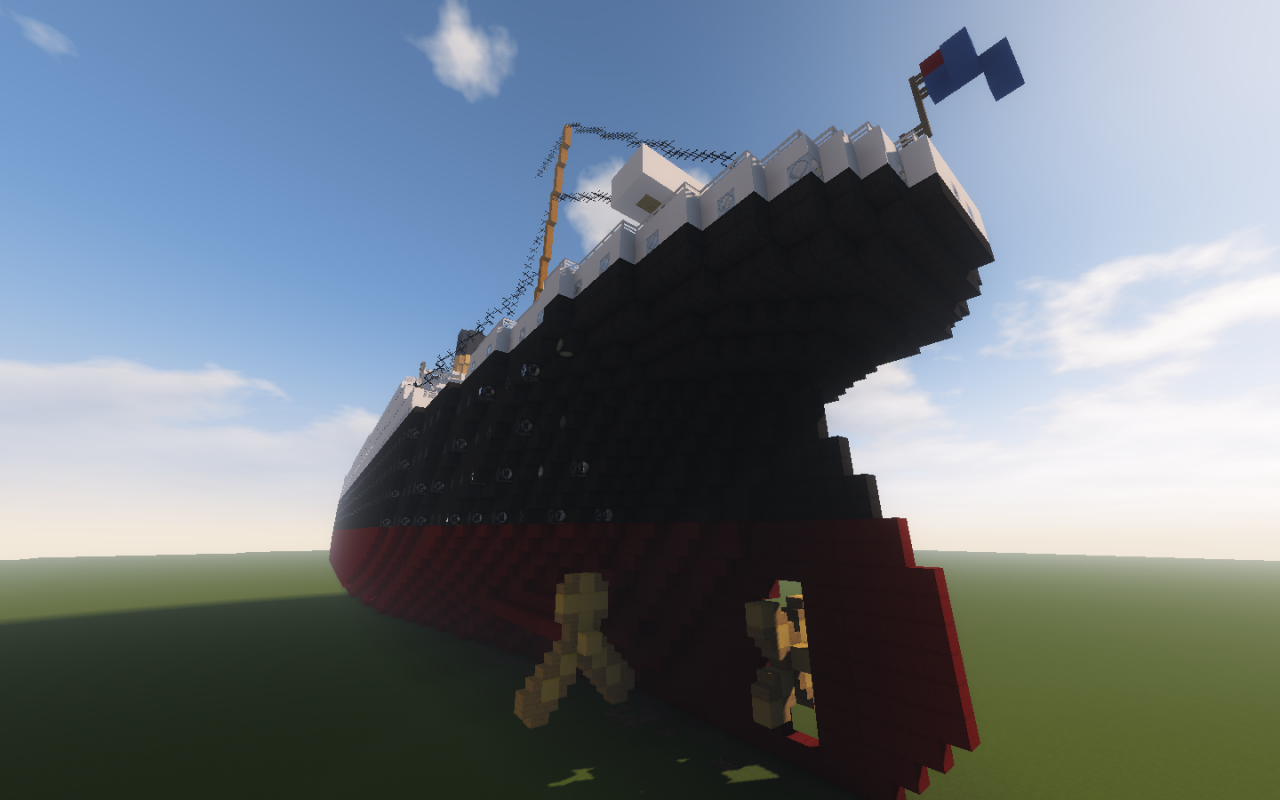 Olympic-class 1:1 Minecraft Map