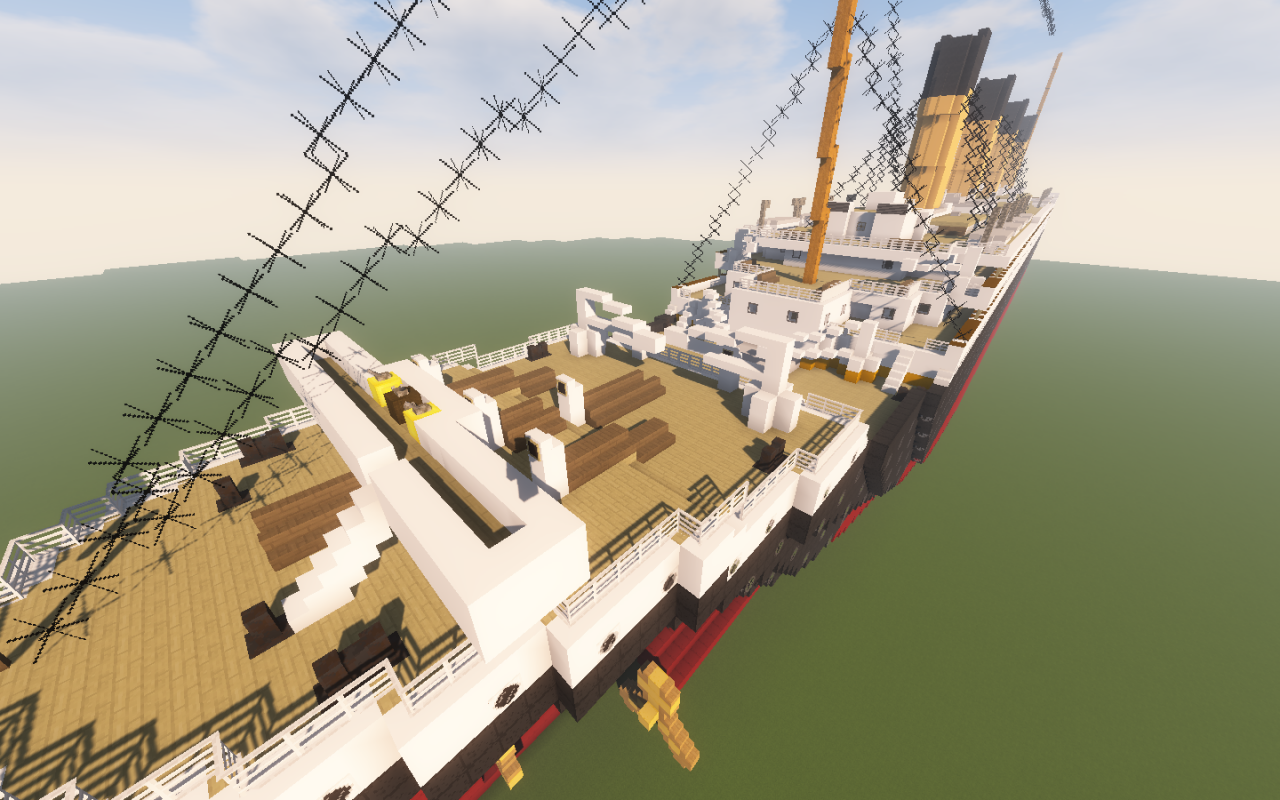 Olympic-class 1:1 Minecraft Map