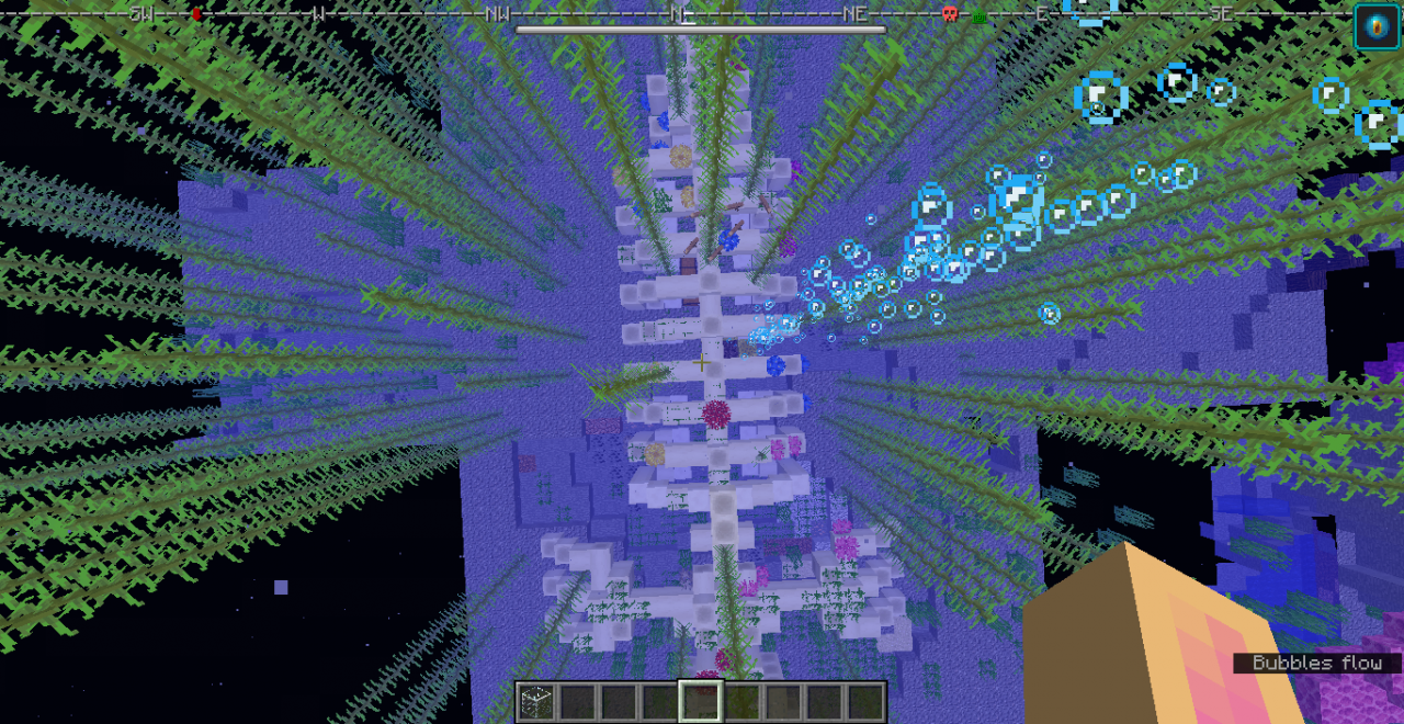 Whale Skeleton (Part of Siren's Cove build) Minecraft Map