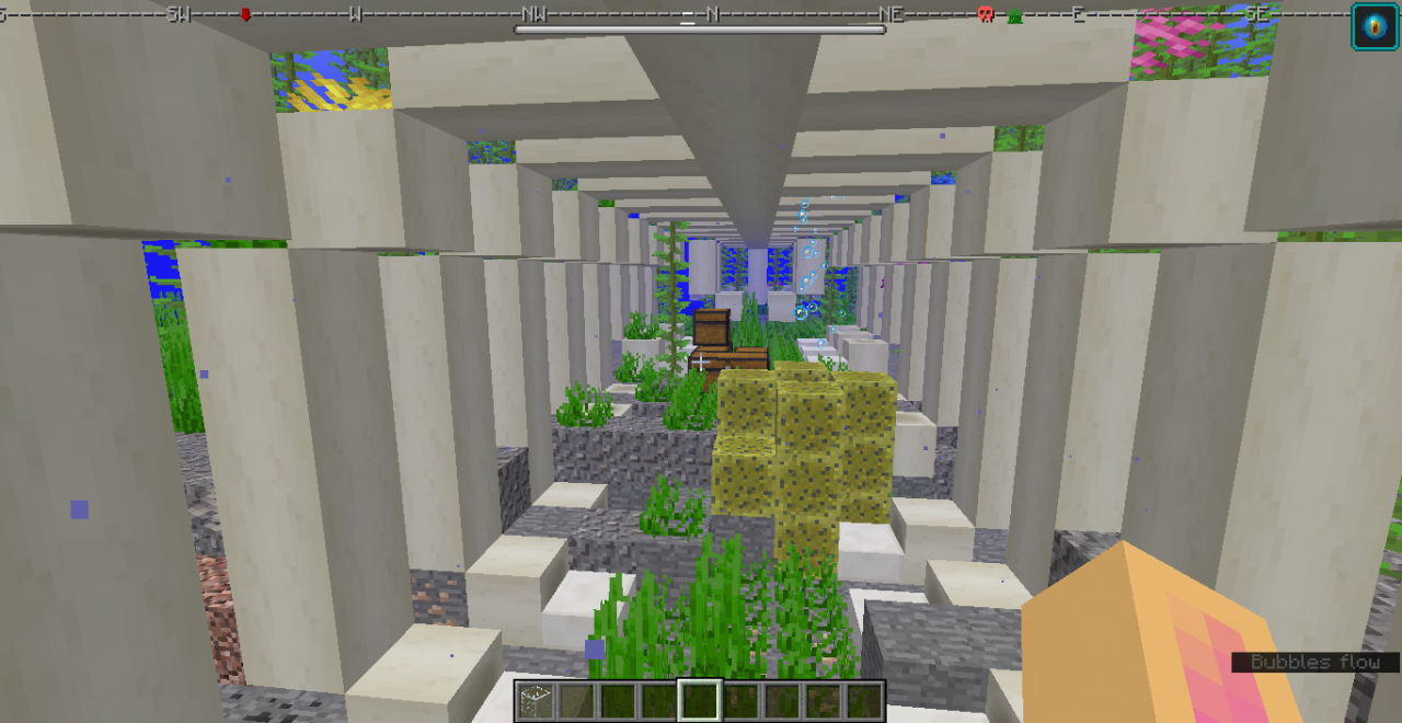 Whale Skeleton (Part of Siren's Cove build) Minecraft Map