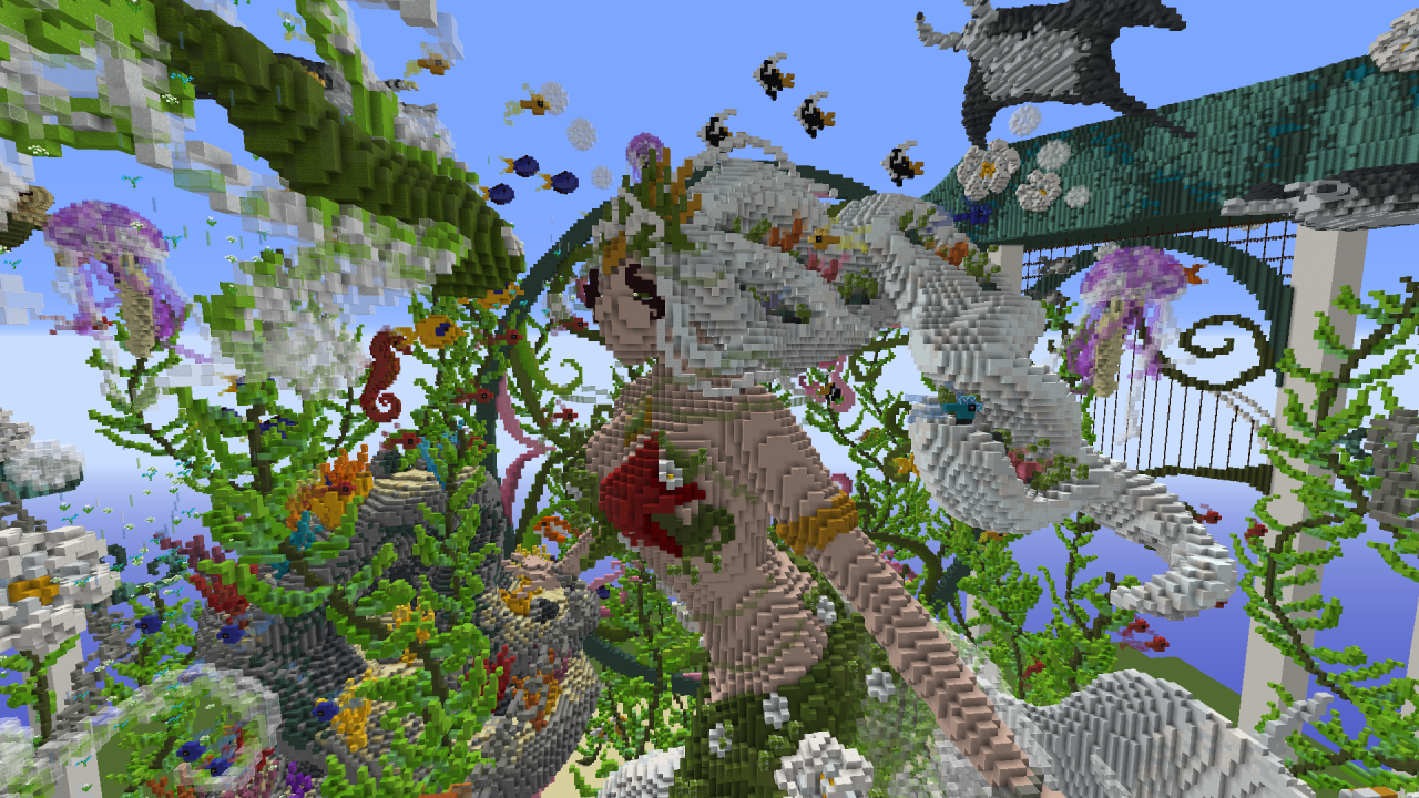 Earine | The mermaid's Queen Minecraft Map