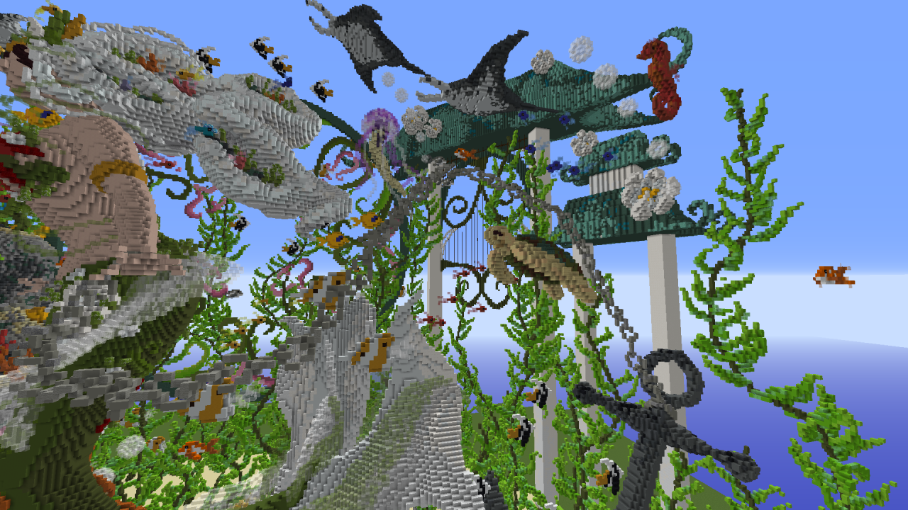 Earine | The mermaid's Queen Minecraft Map