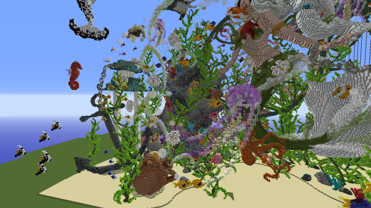 Earine | The mermaid's Queen Minecraft Map