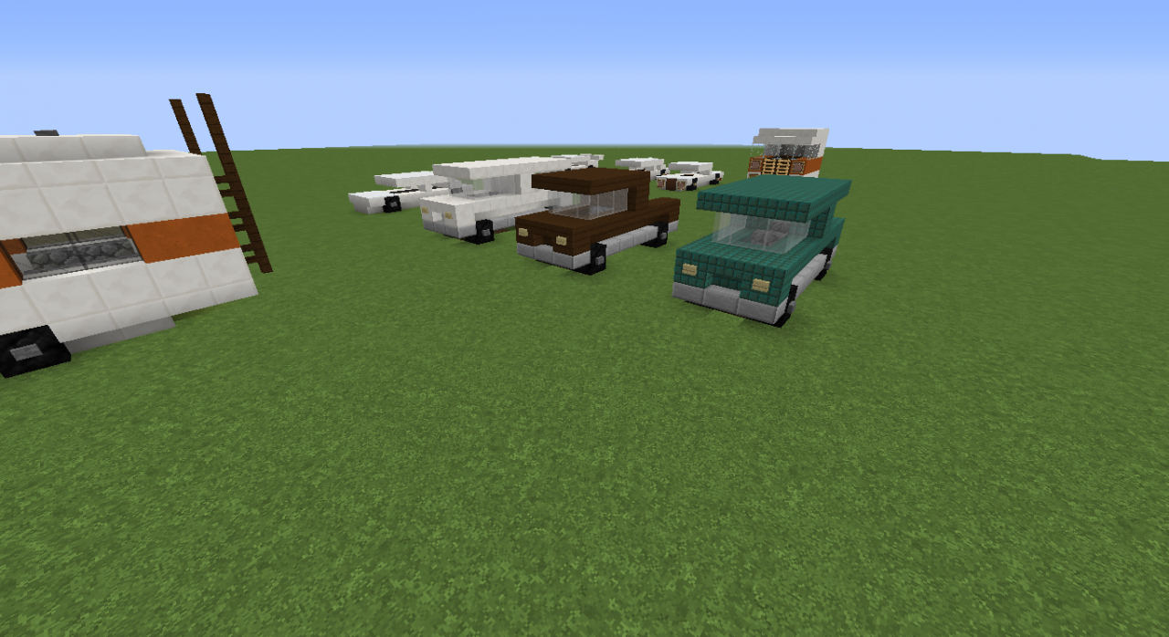 City Vehicle Pack Minecraft Map
