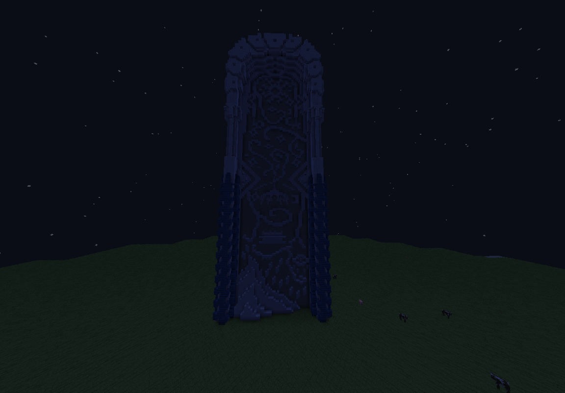 blue mountain gate I guess Minecraft Map