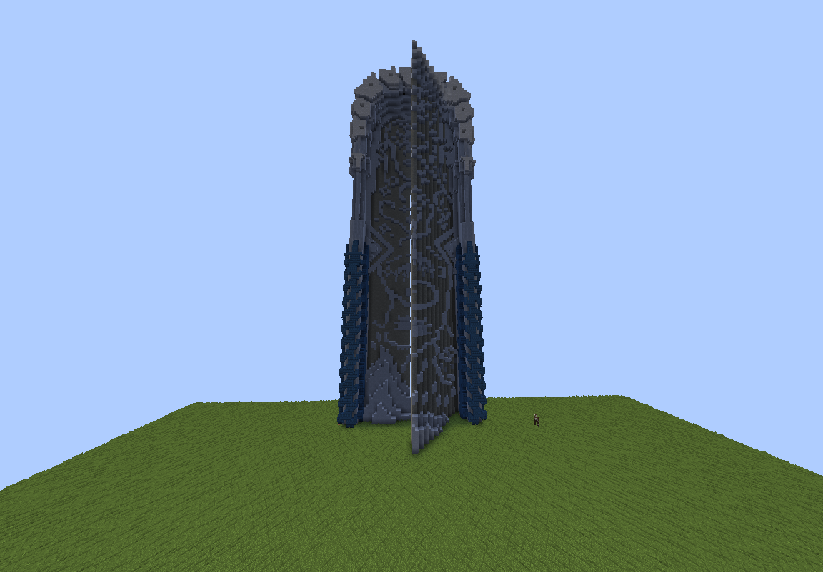 blue mountain gate I guess Minecraft Map