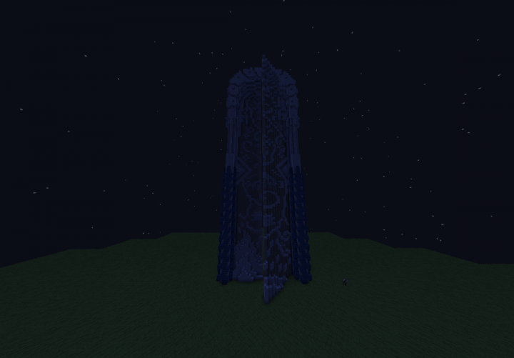 blue mountain gate I guess Minecraft Map