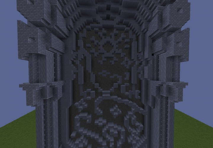 blue mountain gate I guess Minecraft Map