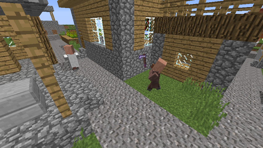 The Angry Villagers Minecraft Map