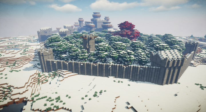Winterfell -=- Game of Thrones (S5-S7) Minecraft Map