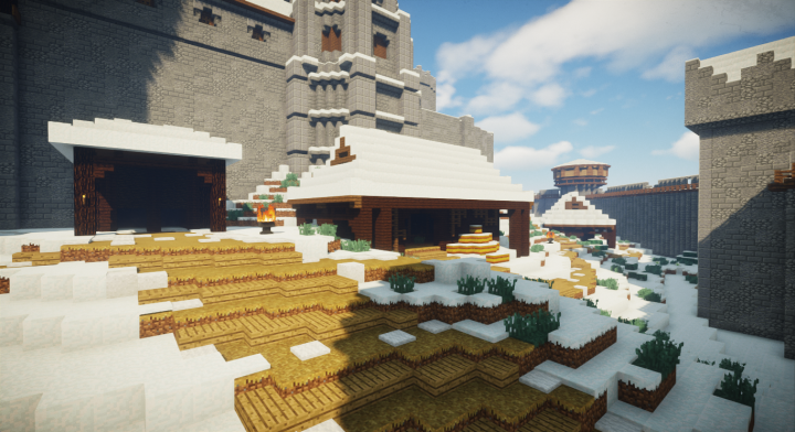Winterfell -=- Game of Thrones (S5-S7) Minecraft Map