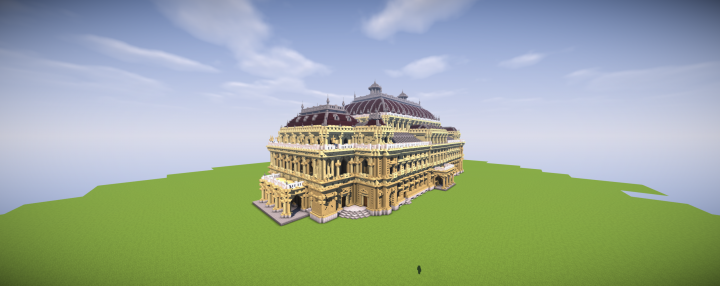 Hungarian State Opera House in Minecraft Minecraft Map