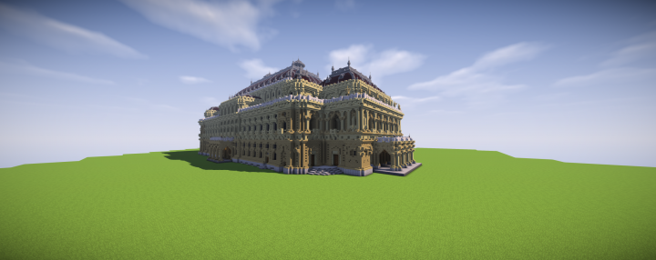 Hungarian State Opera House in Minecraft Minecraft Map