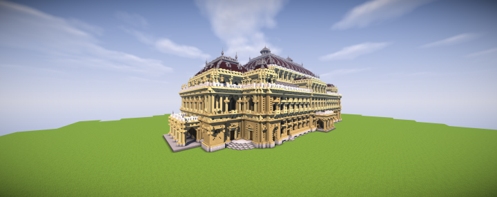 Hungarian State Opera House in Minecraft Minecraft Map