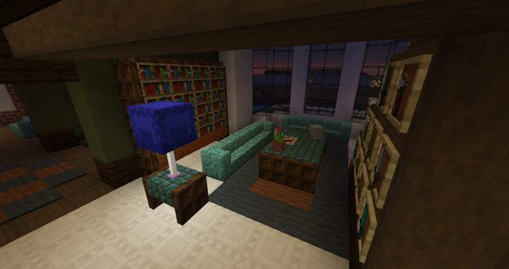 (Updated) Large Brick House Minecraft Map