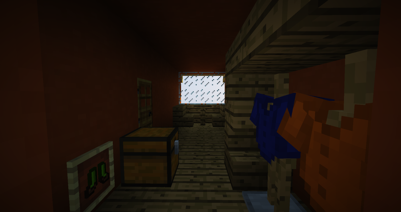 Flying House Minecraft Map