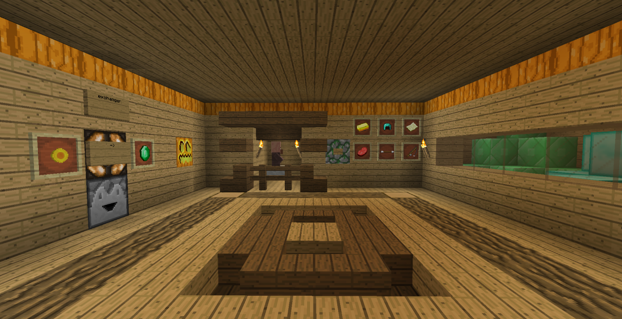 redstone underground pyramid Minecraft Map