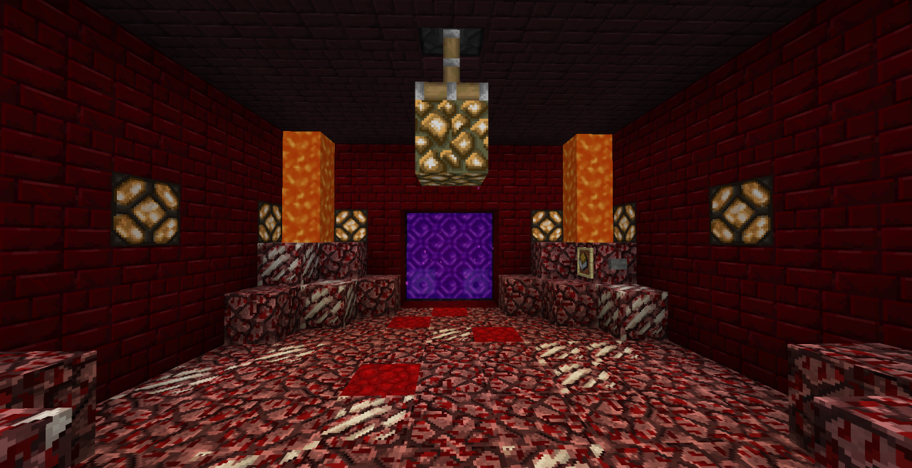 redstone underground pyramid Minecraft Map