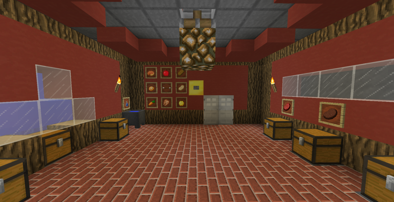 redstone underground pyramid Minecraft Map