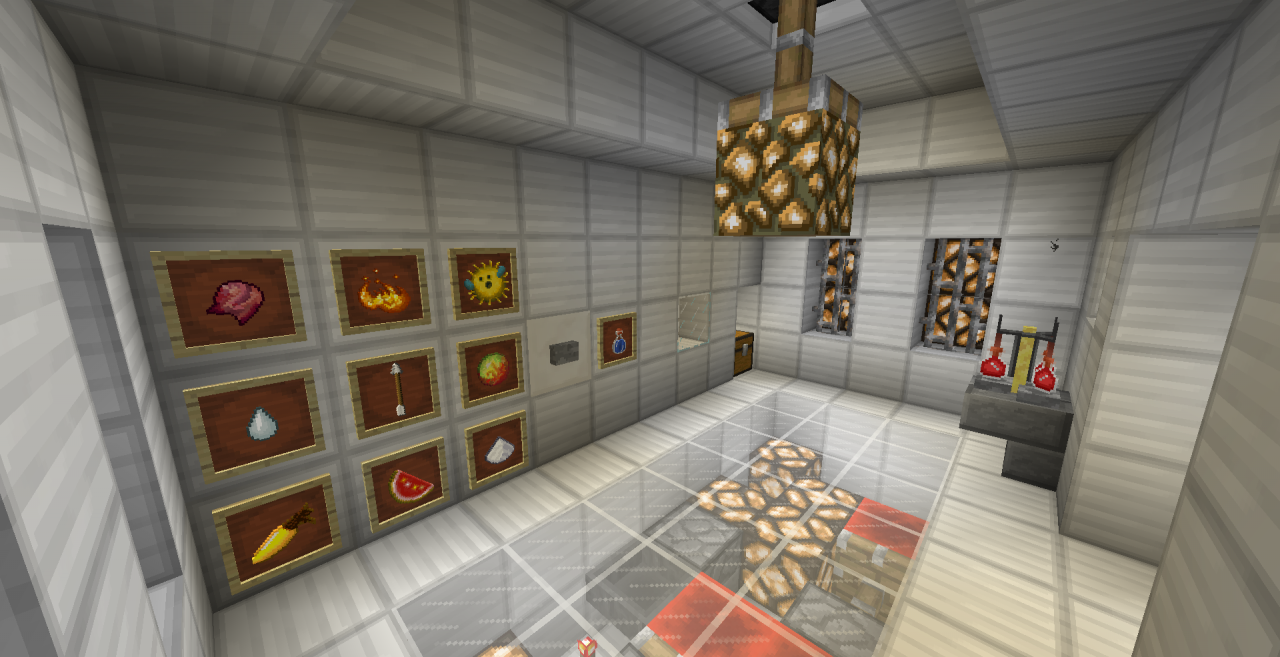 redstone underground pyramid Minecraft Map