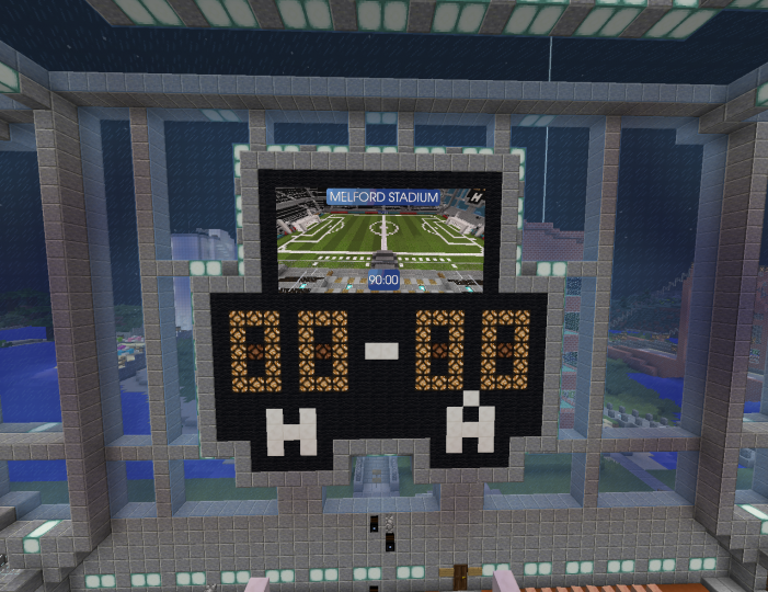 Melford City (Melford soccer stadium) Minecraft Map