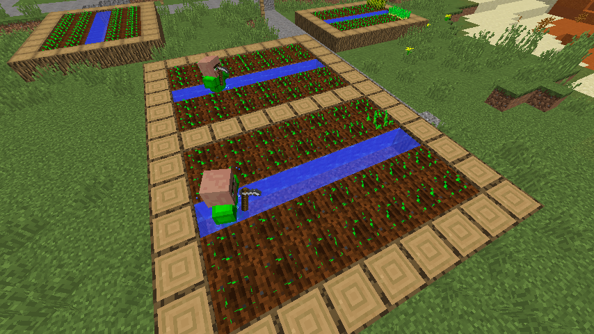 The Farmer Villagers Minecraft Map