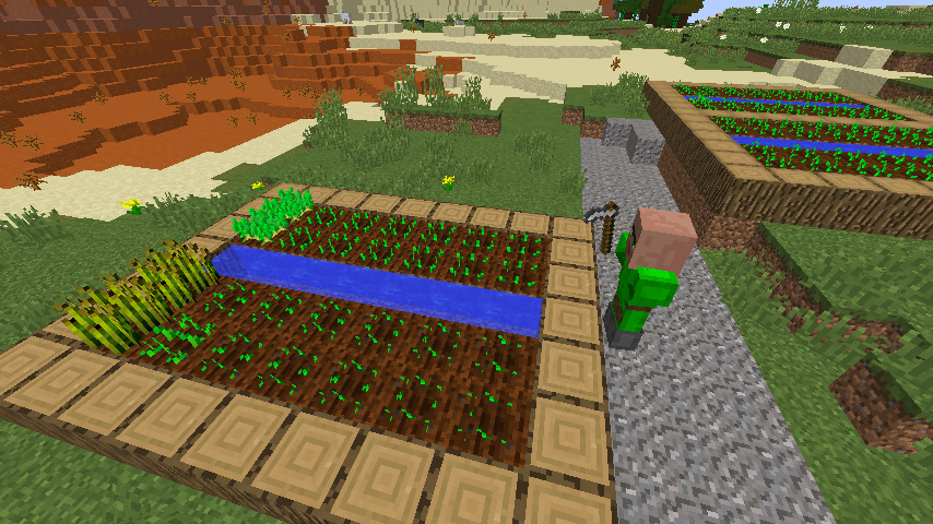 The Farmer Villagers Minecraft Map