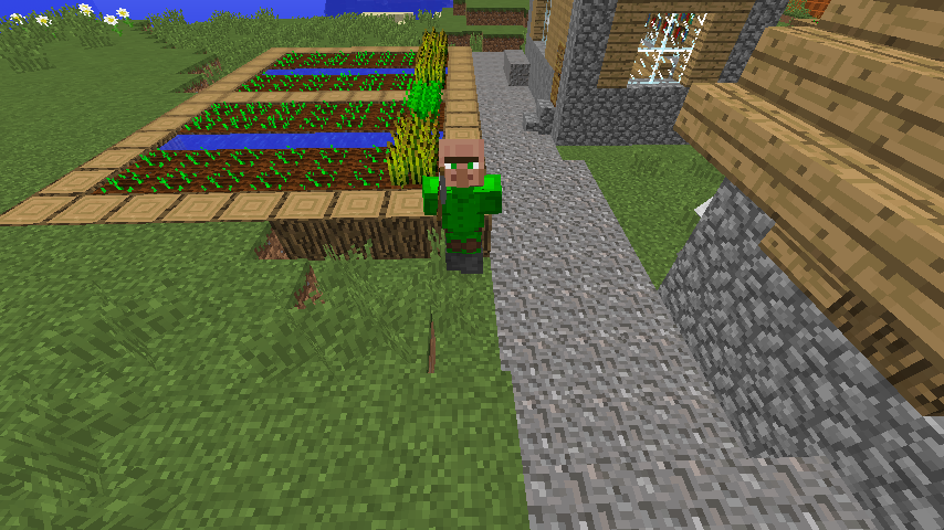 The Farmer Villagers Minecraft Map