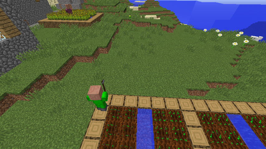 The Farmer Villagers Minecraft Map