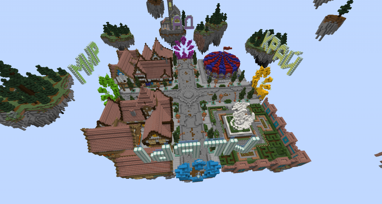 Skyspawn Minecraft Map