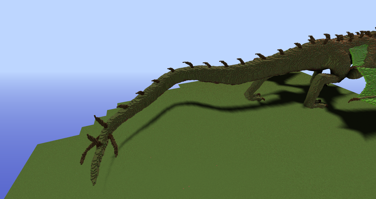 Zazran The Forest Dragon Minecraft Map