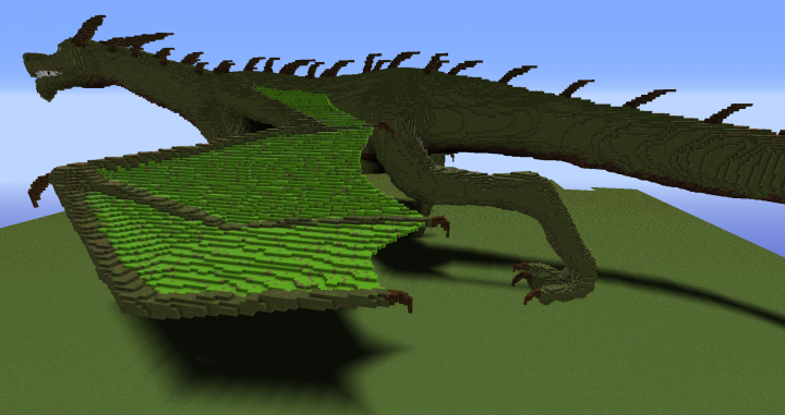 Zazran The Forest Dragon Minecraft Map
