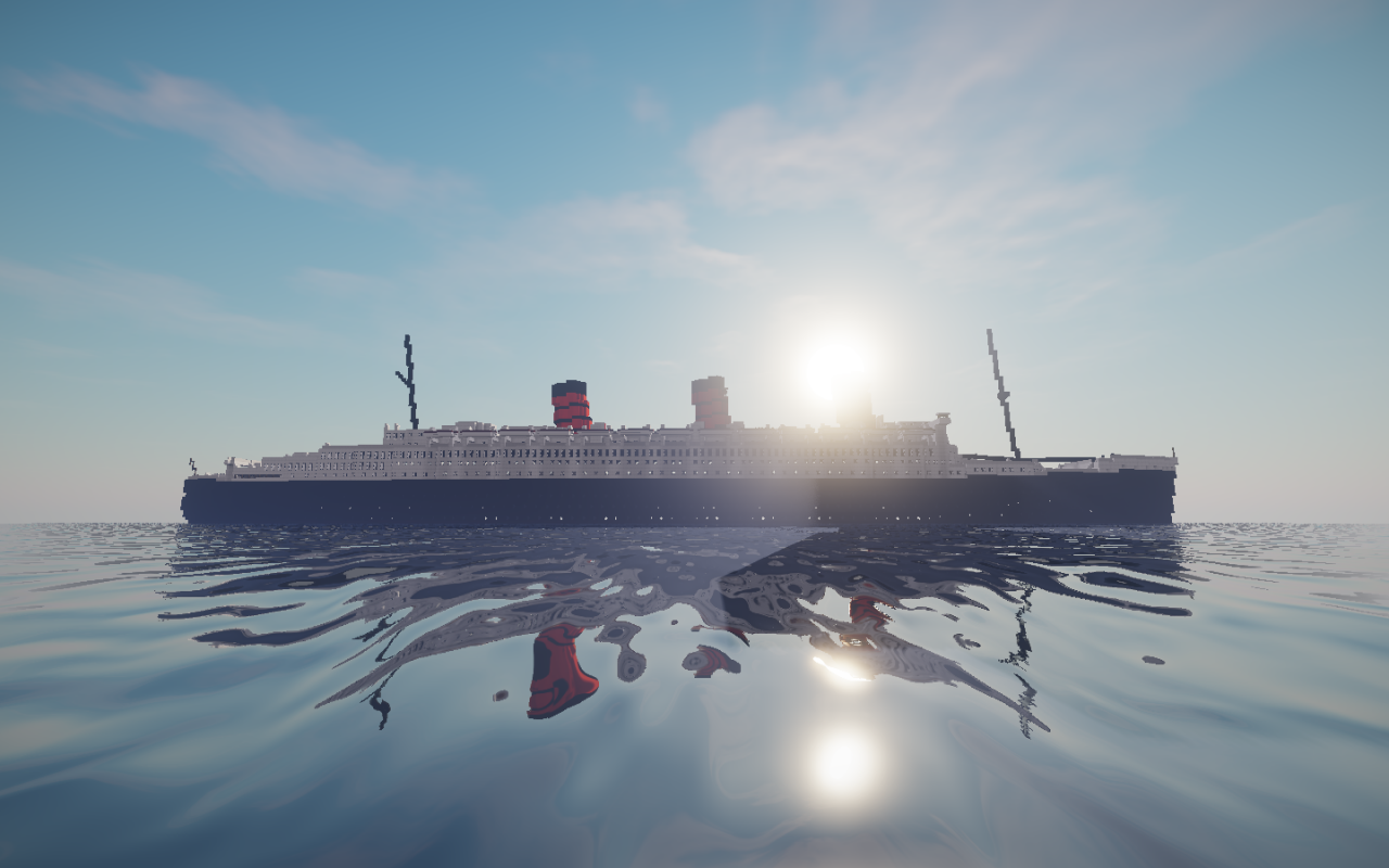 RMS Queen Mary 1:1 Minecraft Map