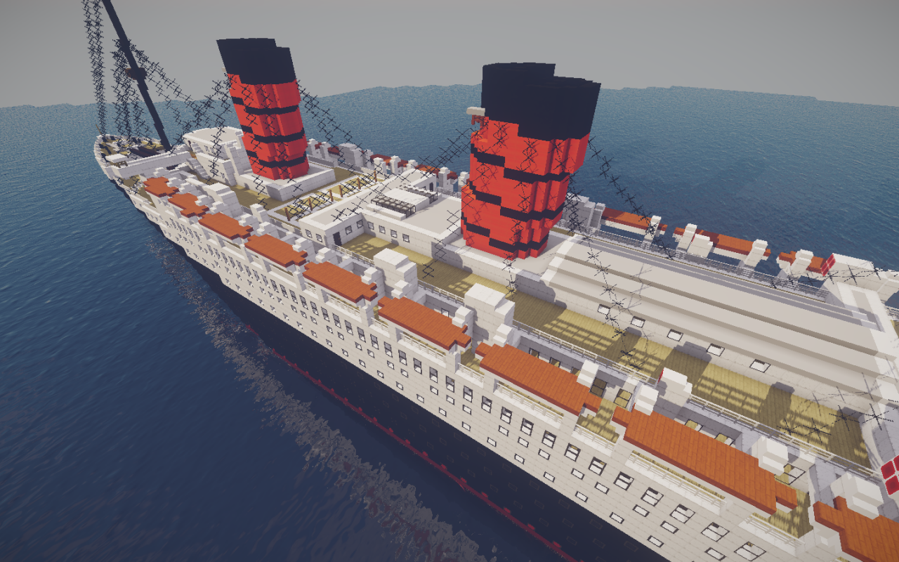 RMS Queen Mary 1:1 Minecraft Map